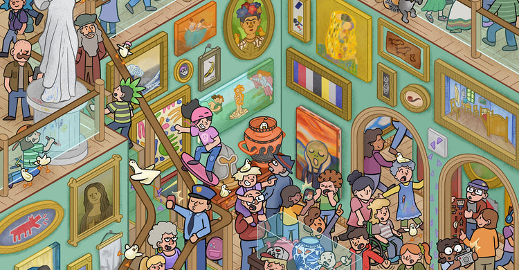 Can You Identify The 51 Artworks in The Heist Puzzle? – Artifact Puzzles