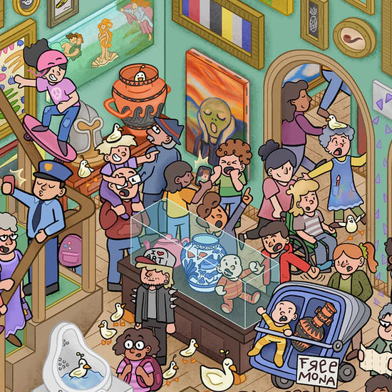 Sneak Peek at New 465 Piece Puzzle The Heist – Artifact Puzzles