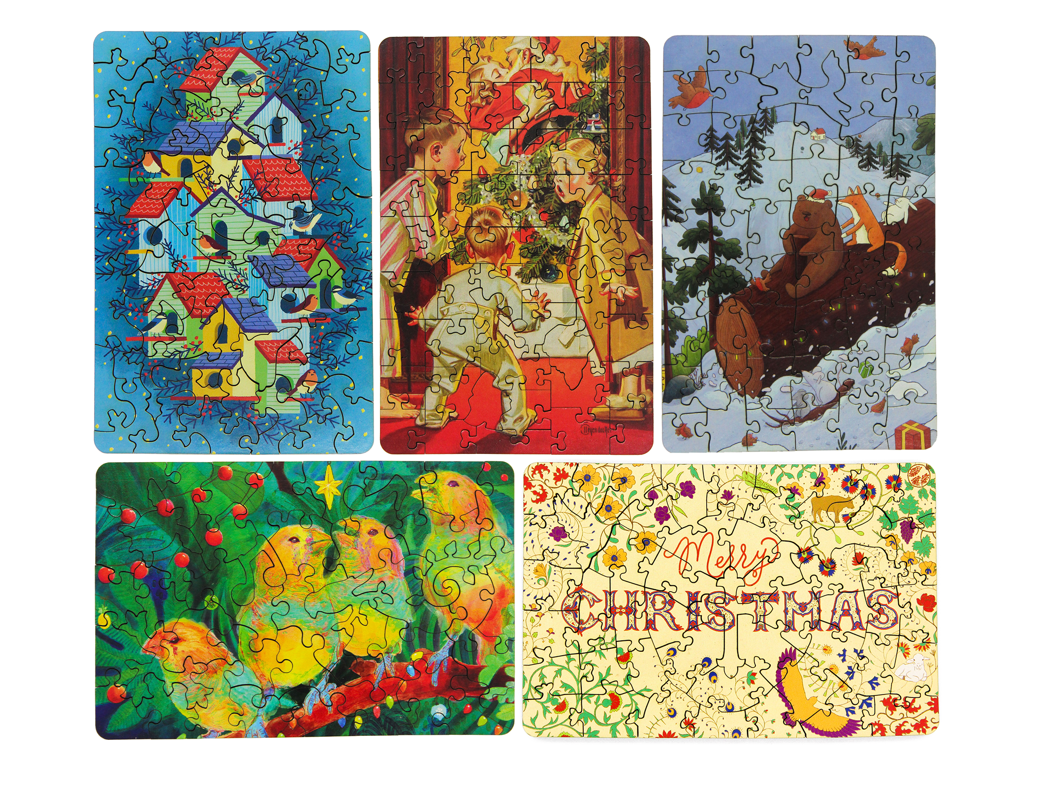 Christmas Card Puzzles – Artifact Puzzles