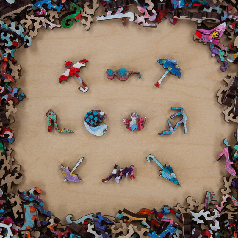 Stumpcraft Puzzles - Angela Morgan Not Easily Phased Wooden Jigsaw Puz ...