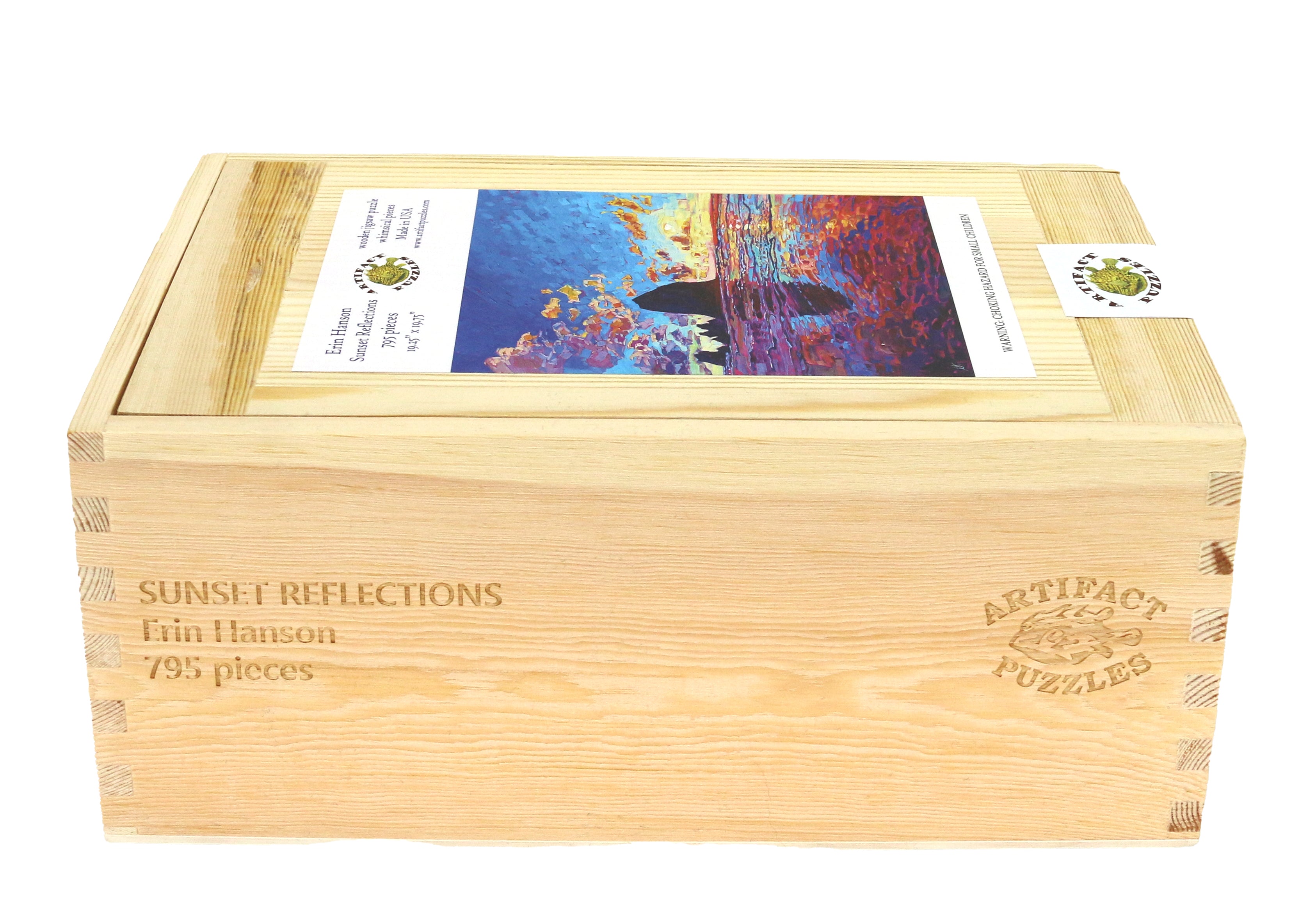 Artifact Puzzles - Erin Hanson Sunset Reflections Wooden Jigsaw Puzzle