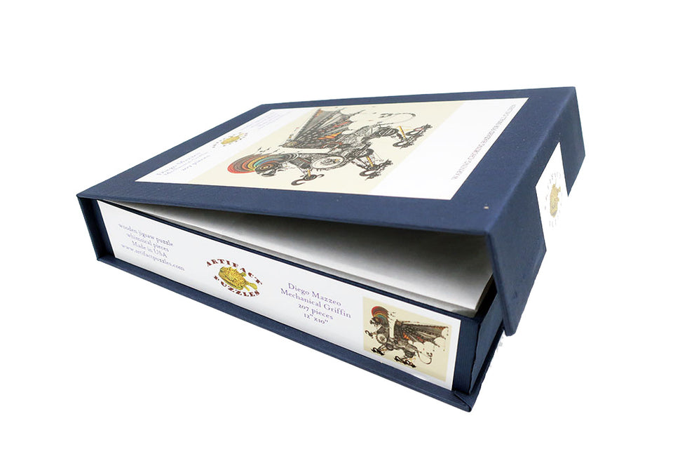 Artifact Puzzles - Diego Mazzeo Mechanical Griffin Wooden Jigsaw Puzzl