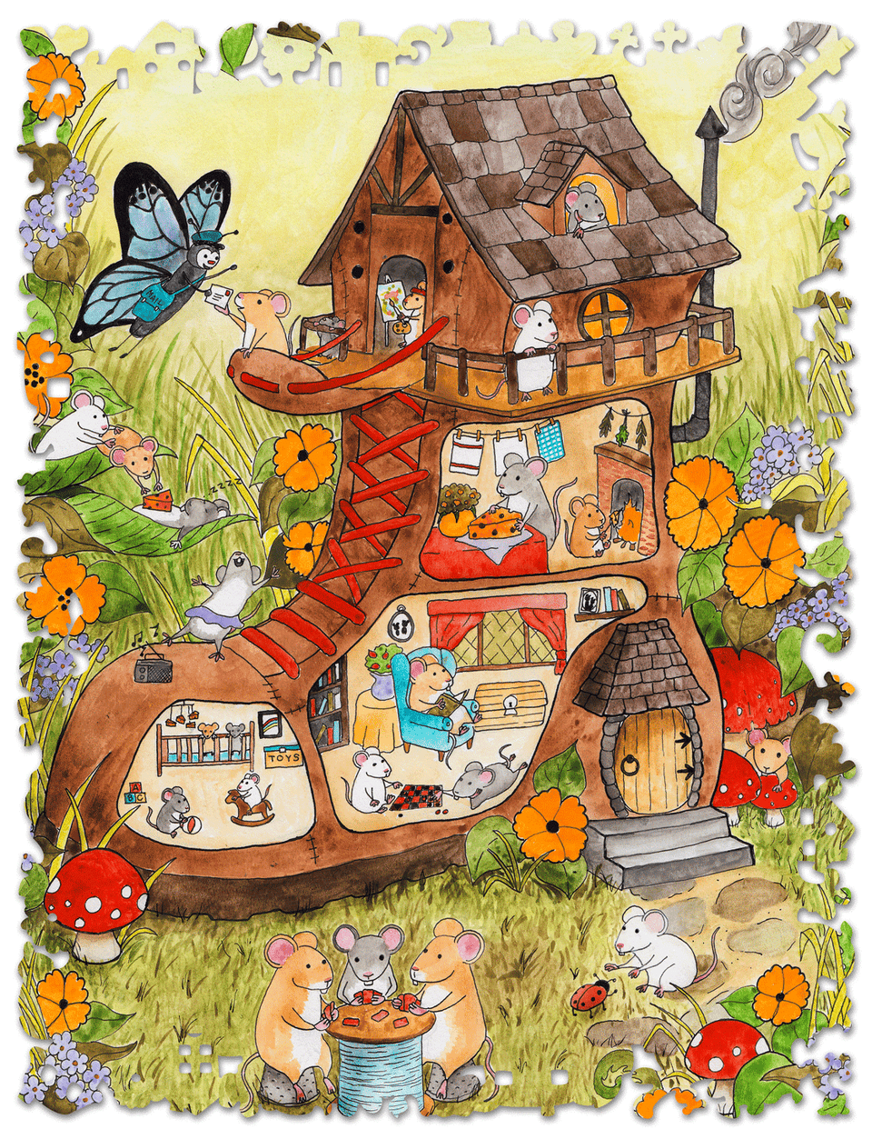 Artifact Puzzles: Artsy Wooden Jigsaw Puzzles