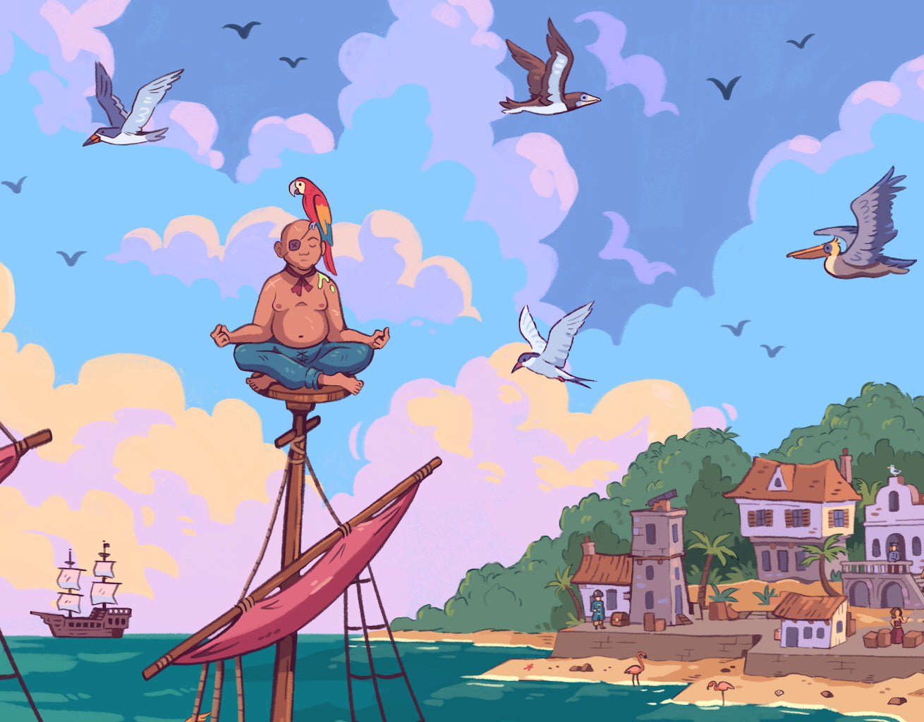 Artifact Puzzles - Samuel Hayward Pilates Of The Caribbean Wooden Jigs