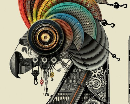 Artifact Puzzles - Diego Mazzeo Mechanical Griffin Wooden Jigsaw Puzzl