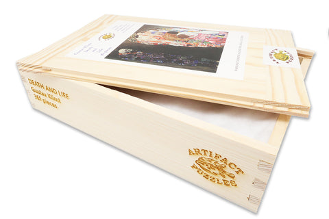 Artifact Puzzles - Klimt Death And Life Wooden Jigsaw Puzzle