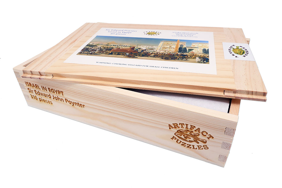 Artifact Puzzles - Poynter Israel In Egypt Wooden Jigsaw Puzzle
