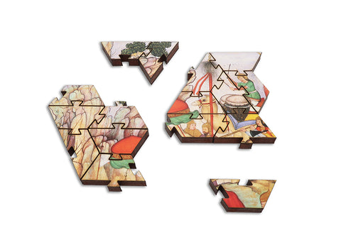 Artifact Puzzles - Ong Khan Wooden Jigsaw Puzzle