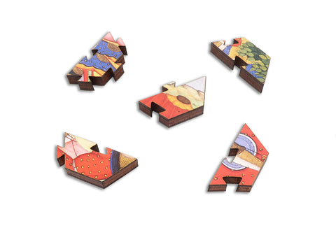Artifact Puzzles - Ong Khan Wooden Jigsaw Puzzle